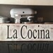 La Cocina Sign/spanish Signs/spanish Style Kitchen/kitchen Signs/modern ...