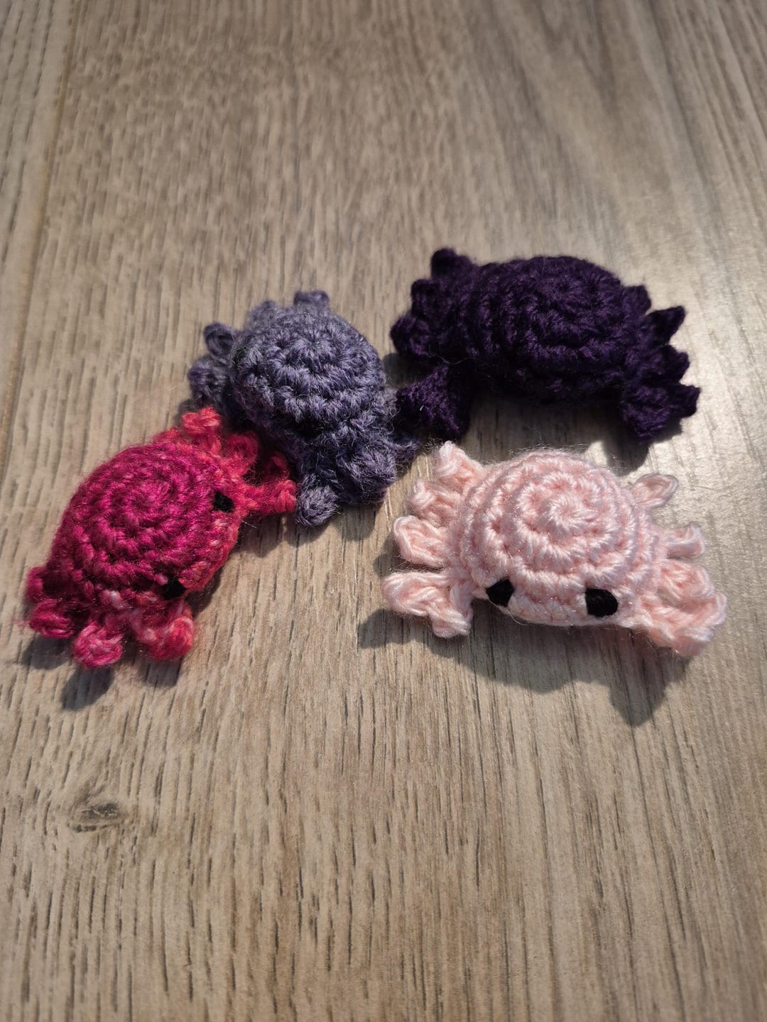 Handmade Crab Fidget Toy, Handmade Desk Toy, Crab Pocket Pet, Crab Desk ...