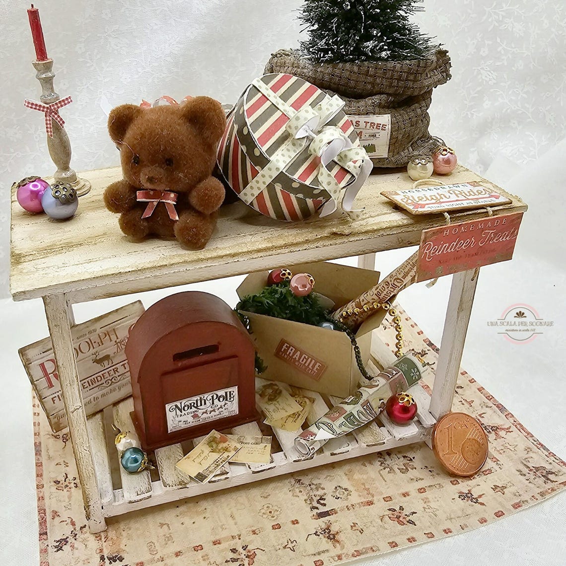 1:12 Scale - Christmas Gift Table - Etsy