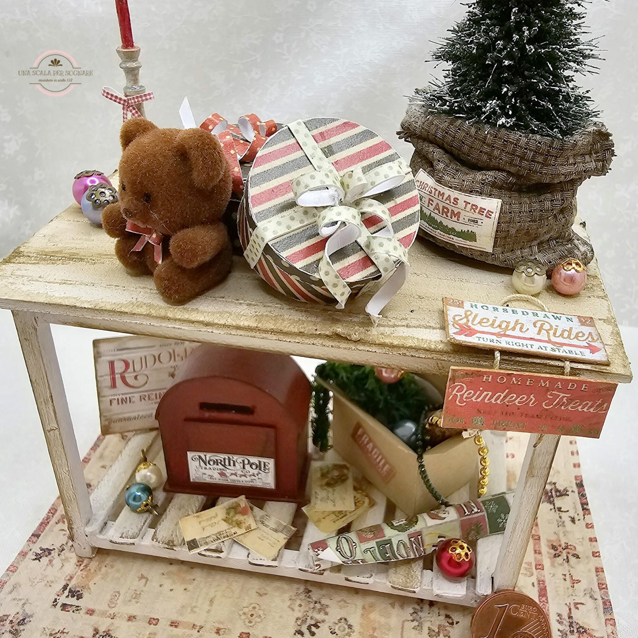 1:12 Scale - Christmas Gift Table - Etsy