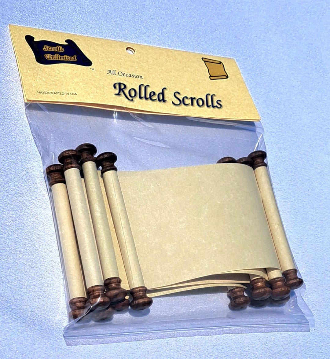 Blank Rolled Scrolls - 3 X 5 Package of Six - Etsy