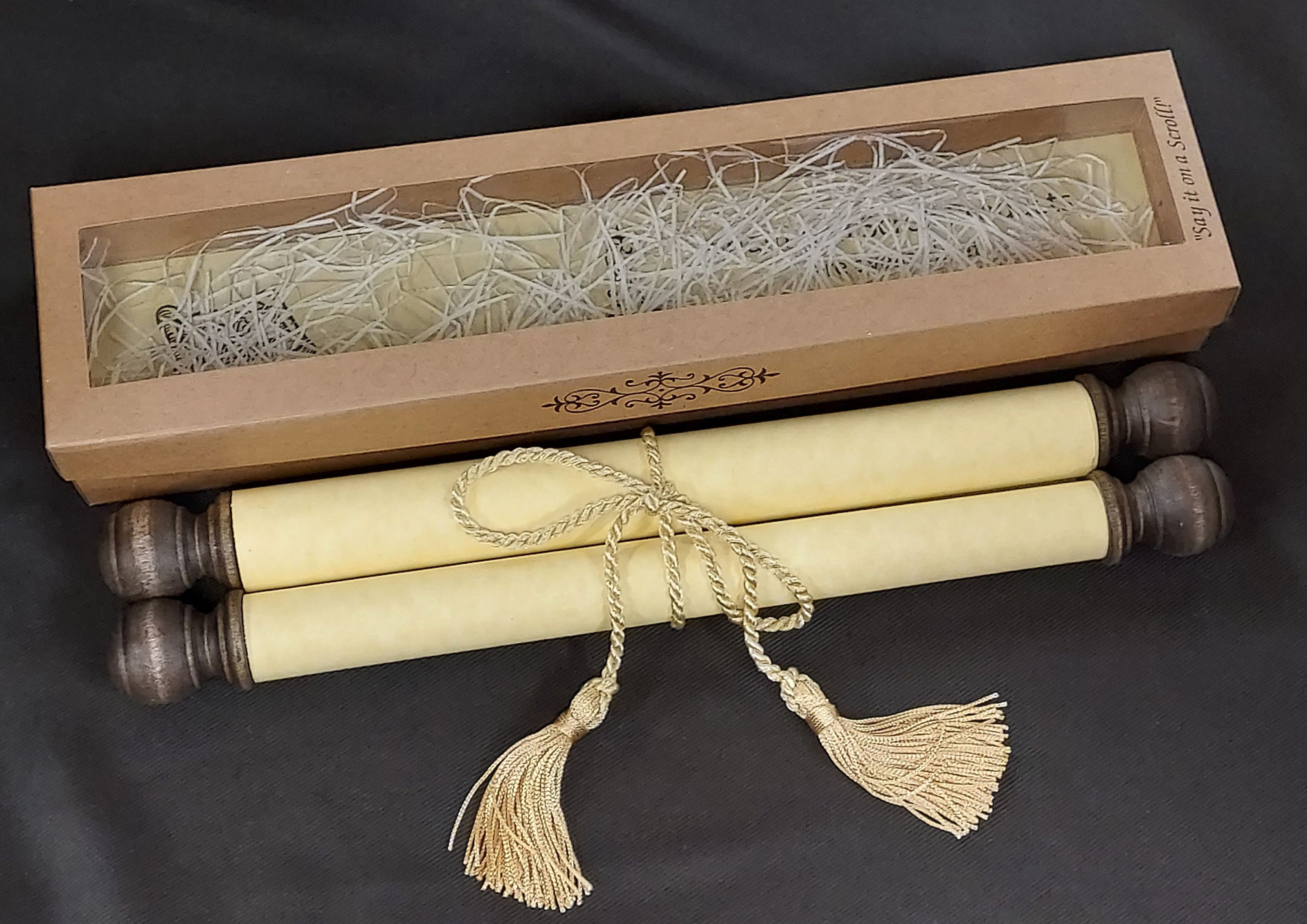 11 X 17 Blank Rolled Grab and Go Scroll - Etsy