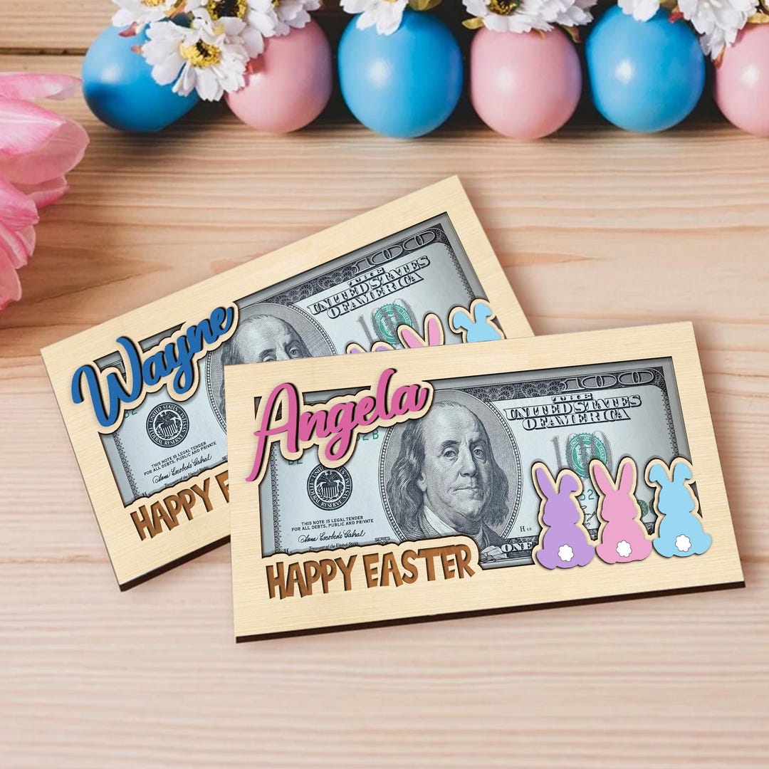 Easter Money Holder, Easter Basket Stuffers, Easter Gifts for Kids ...