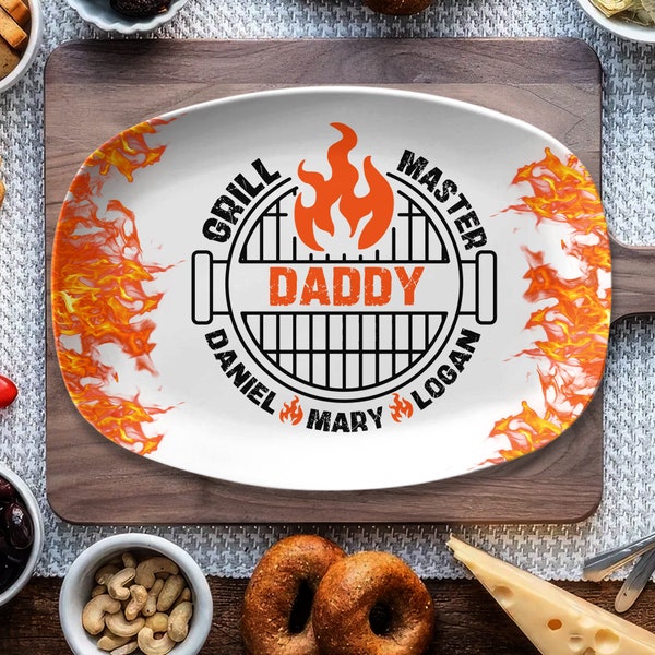 Grill Plate Father's Day - Etsy