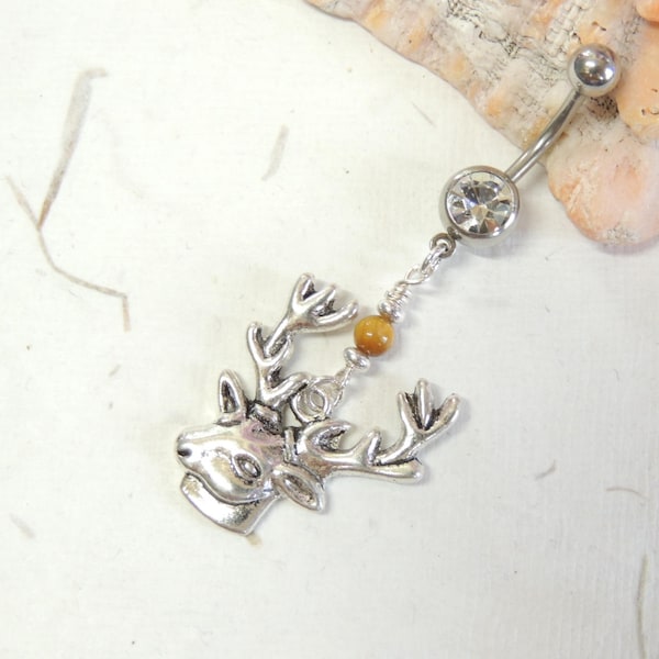 Country Belly Ring - Etsy