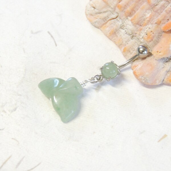 Green Belly Button Jewelry - Etsy