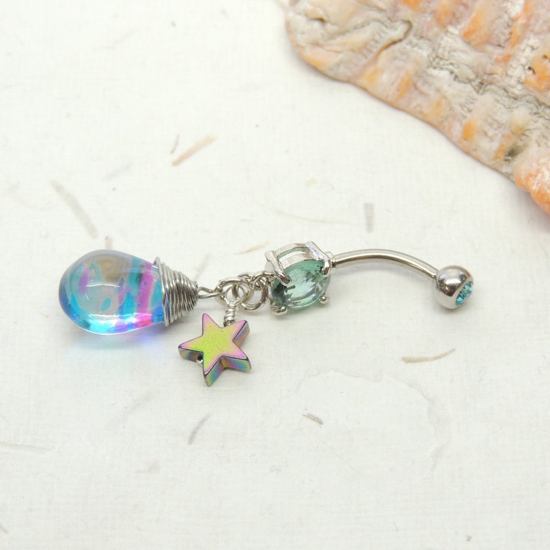 Unique Belly Ring - Etsy