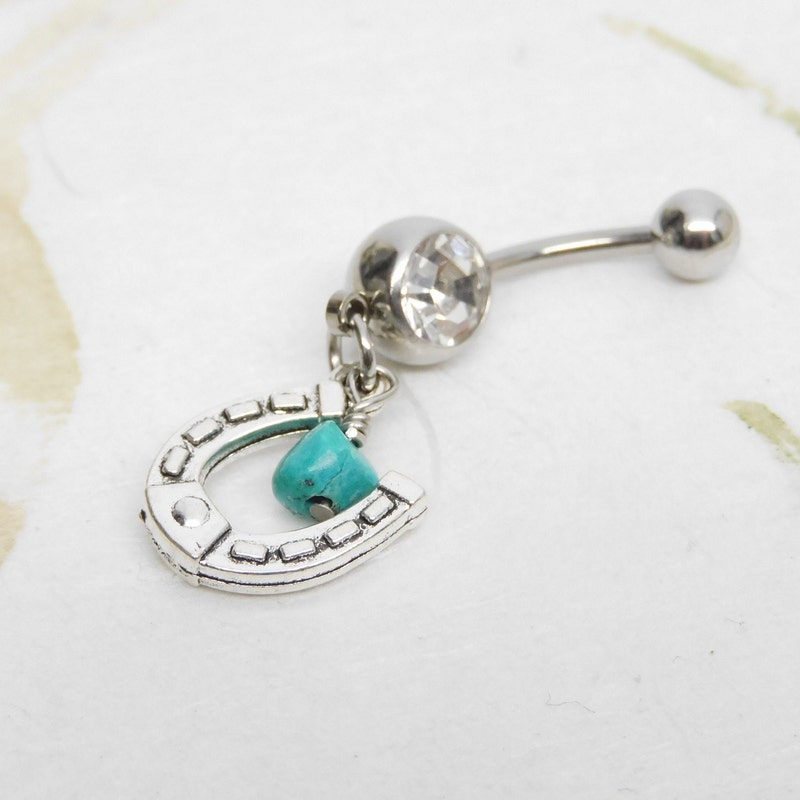 Western Belly Ring - Etsy