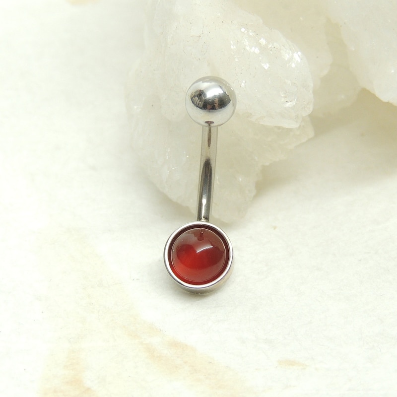 Minimal Belly Ring - Etsy