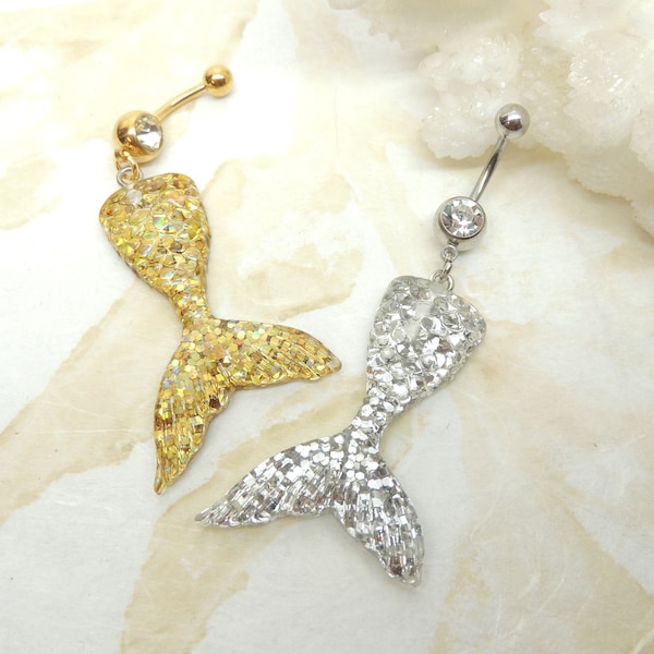 Mermaid Belly Button Rings - Etsy