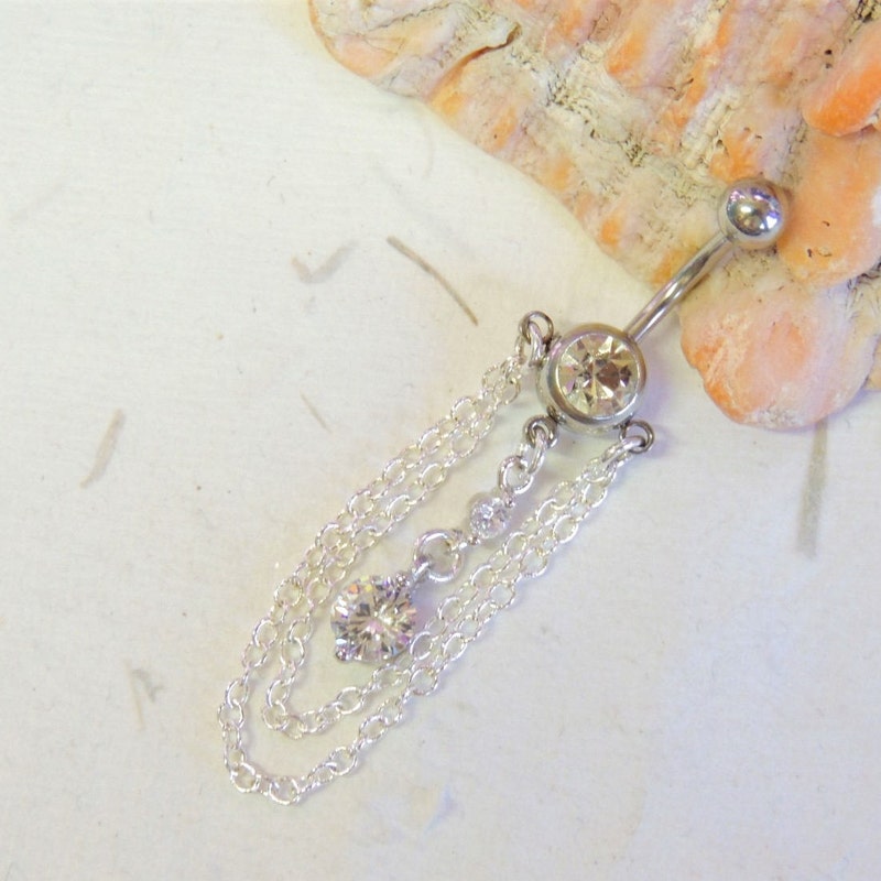 Unique Belly Ring - Etsy