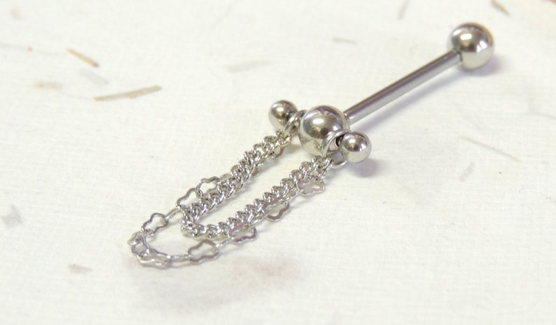 Chain Dangle VCH Vertical Hood Piercing, Vertical Clitoral Hood ...