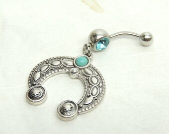 Cowgirl Belly Ring - Etsy