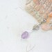 Gemstone Dangle Belly Ring, Amethyst Belly Ring, Stone Belly Ring, Body ...