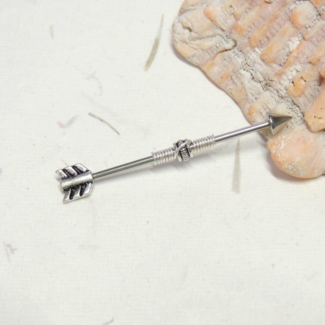 Wire Wrapped Arrow Industrial Barbell, Arrow Industrial Barbell ...