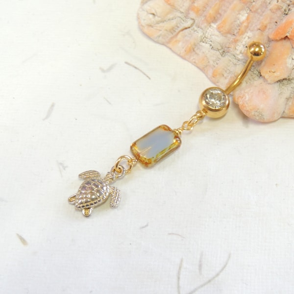 Nautical Belly Ring - Etsy