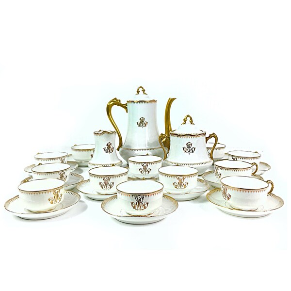 Antique Limoges Tea Set - Etsy
