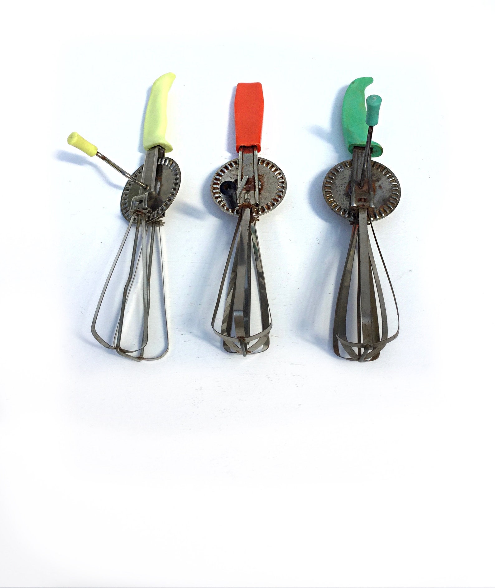 3 Three French Vintage Kitchen Whisks /metal Hand Whisk - Etsy