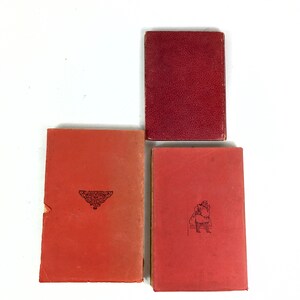 French Vintage Books Bundle of Hand Cut Papers Paris Pinocchio Ephemera ...