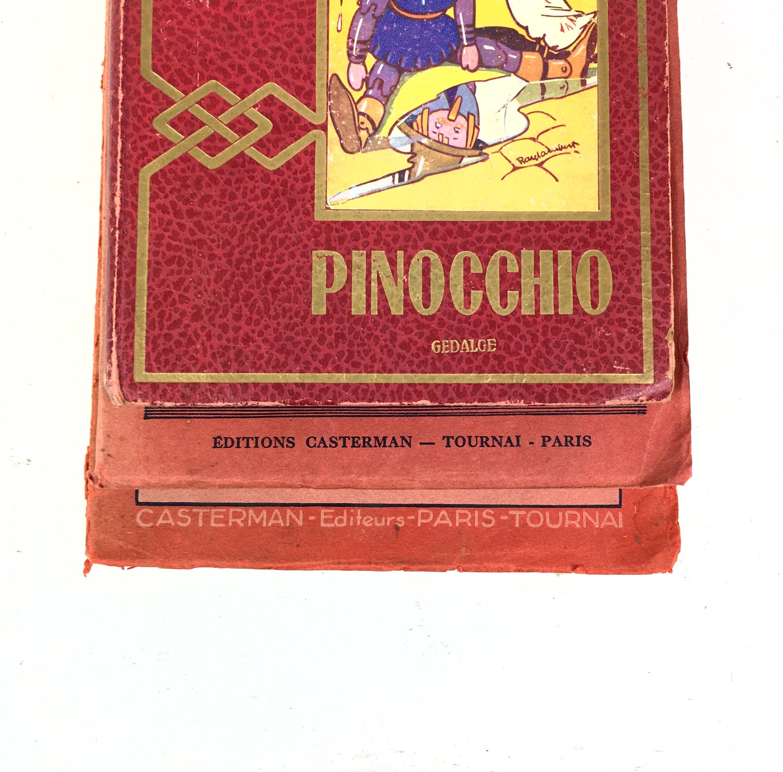 French Vintage Books Bundle of Hand Cut Papers Paris Pinocchio - Etsy