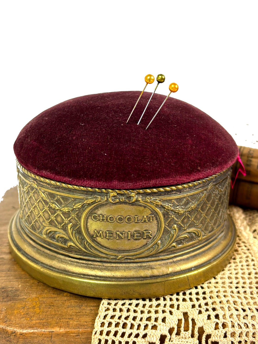 Exceptionally Rare Antique Chocolat Menier Metal Chocolate Box 19th ...
