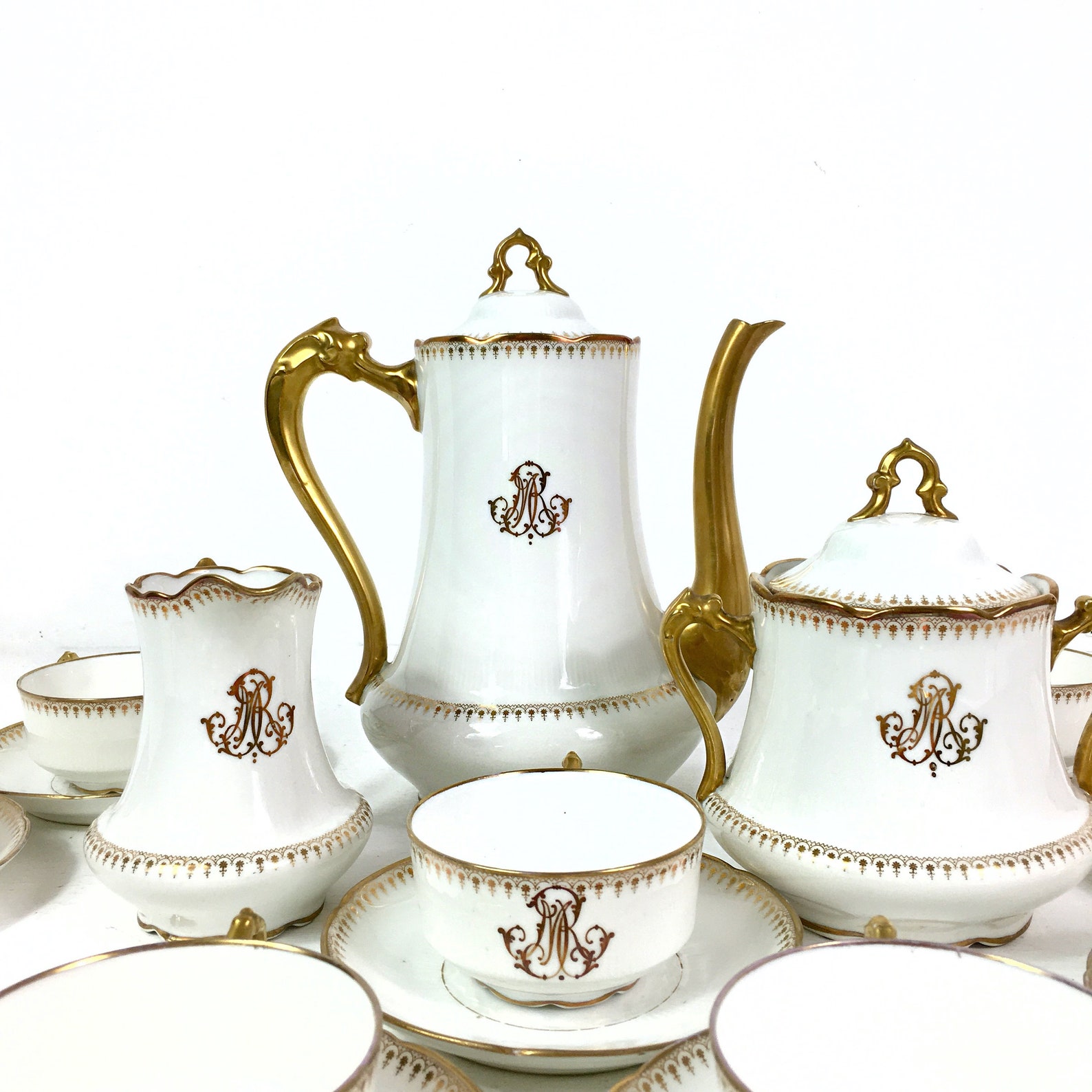 Exceptional Complete Limoges Latrille Finest Porcelain White - Etsy