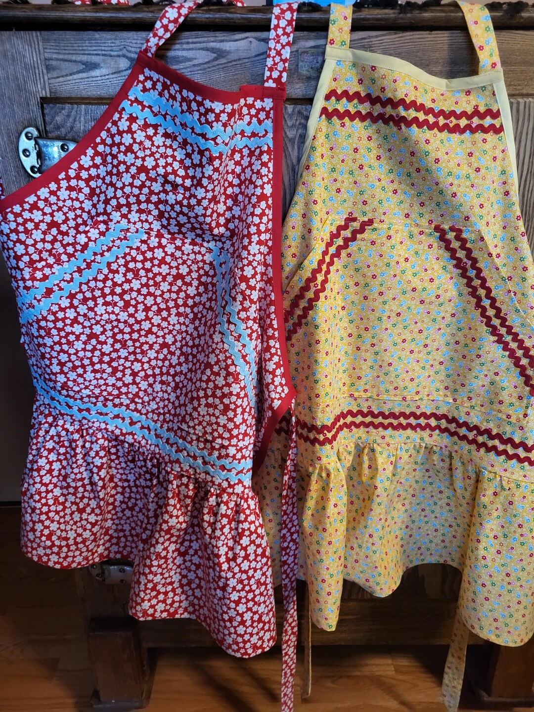 Alaskan Kuspuk Full Apron With Floral Print - Etsy