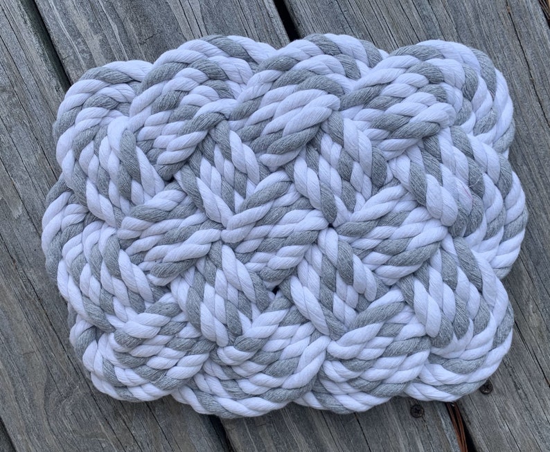 100% Cotton Rope Trivets Round & Rectangular - Etsy