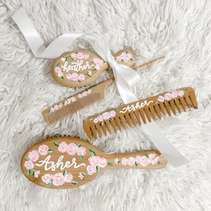 Custom Personalized Brushes & Combs - Etsy