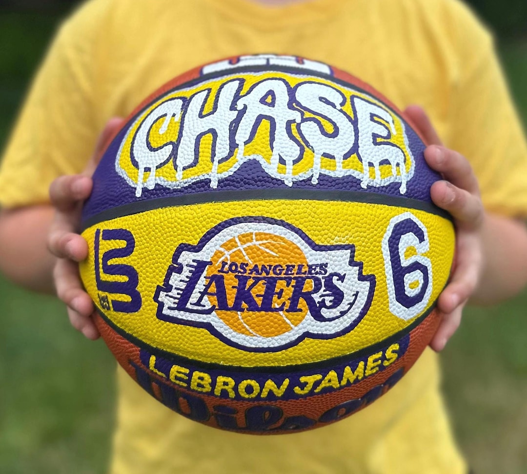 Custom Hand Painted Basketball - Etsy