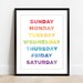 Classroom Decor Bundle Set of 7 Digital Prints, ABC Chart, Alphabet ...