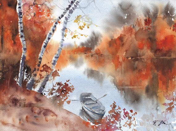 Etsy Watercolor Paintings