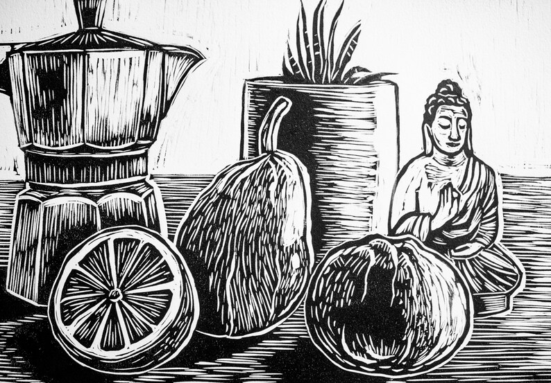 Coffee With Buddha - Etsy