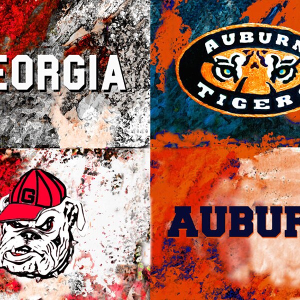 Auburn Georgia House Divided - Etsy