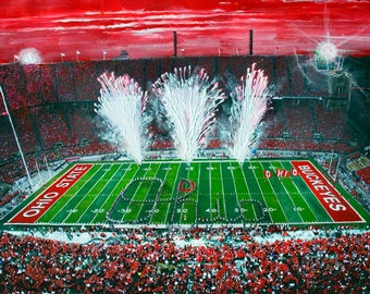 Ohio State Script - Etsy