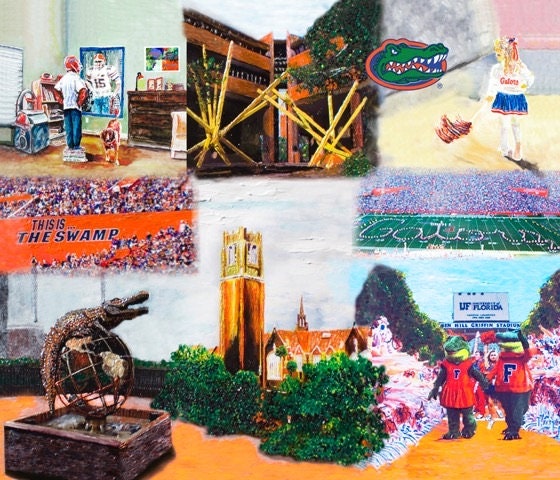 Florida Collage - Etsy