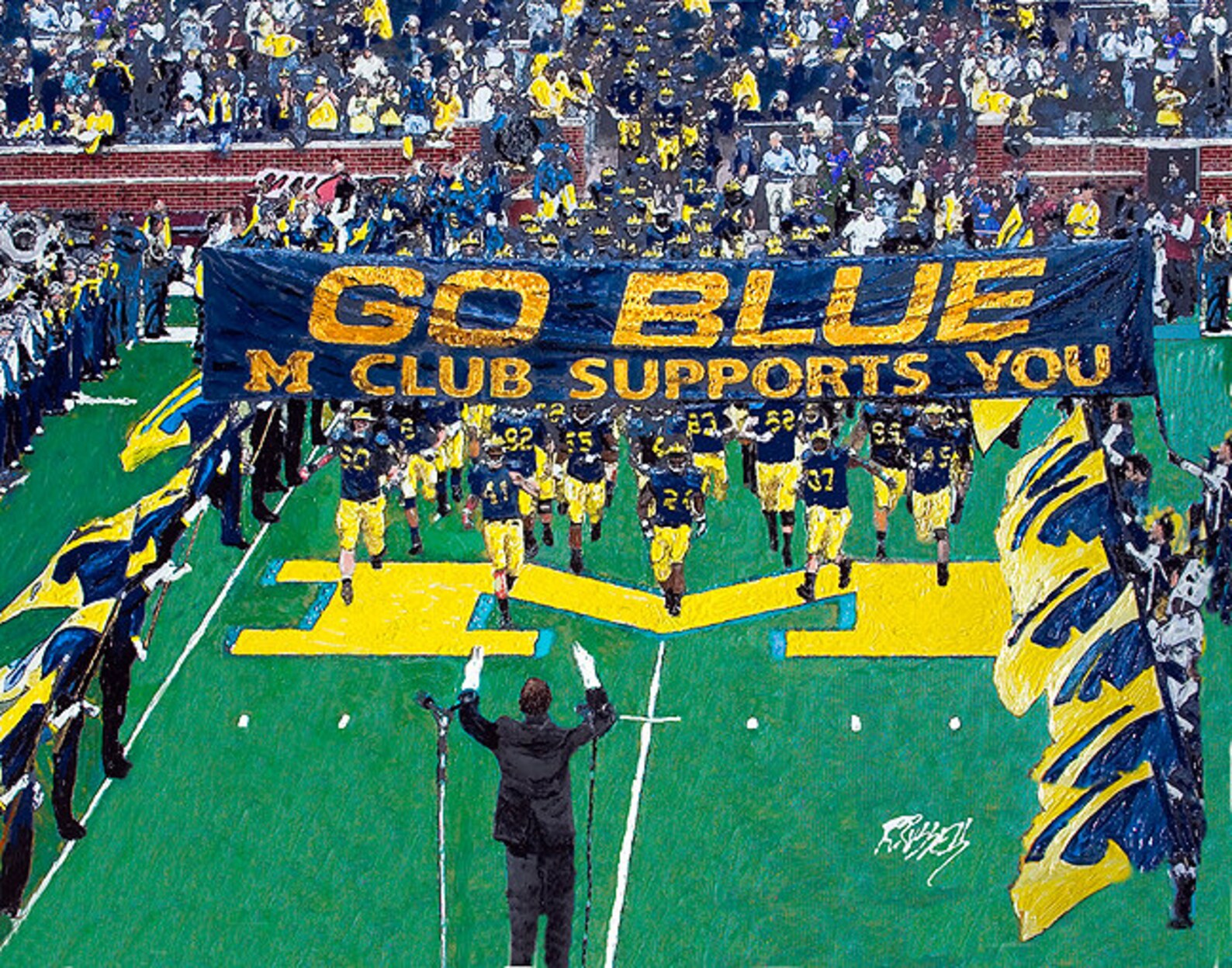 Michigan Go Blue - Etsy.de