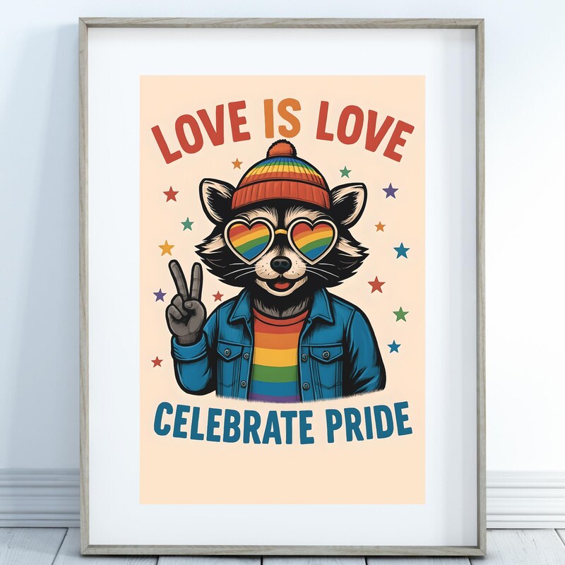 Bi Pride Poster - Etsy