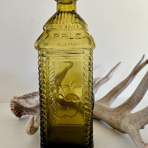 Vintage 1970's Phila Perrine Apple Ginger Bitters Glass Bottle - Etsy