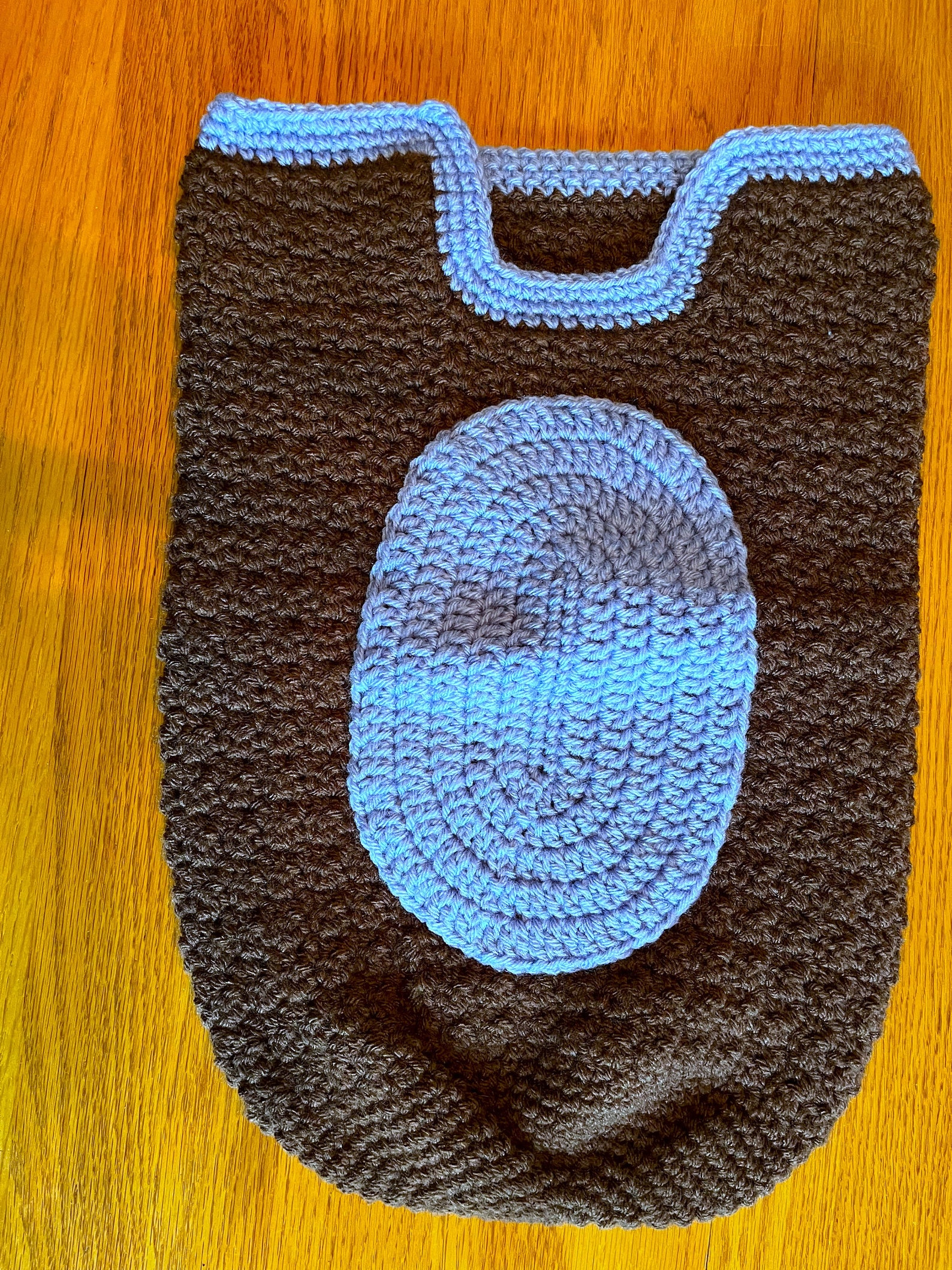 Infant Cocoon - Brown Bear / Blue Belly - Great for Newborns and ...