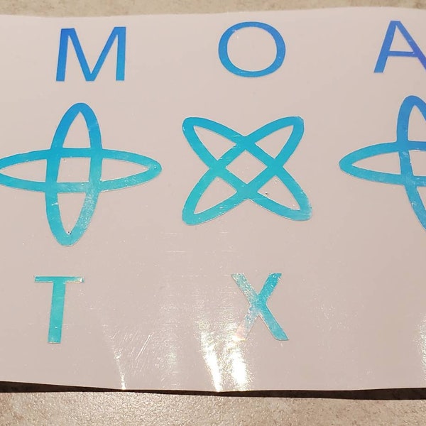 Txt Car Decal - Etsy