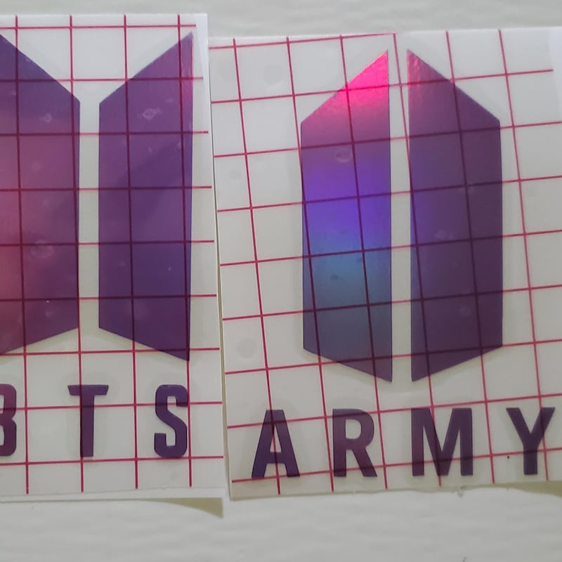 Army Logo Bts Sticker - Etsy