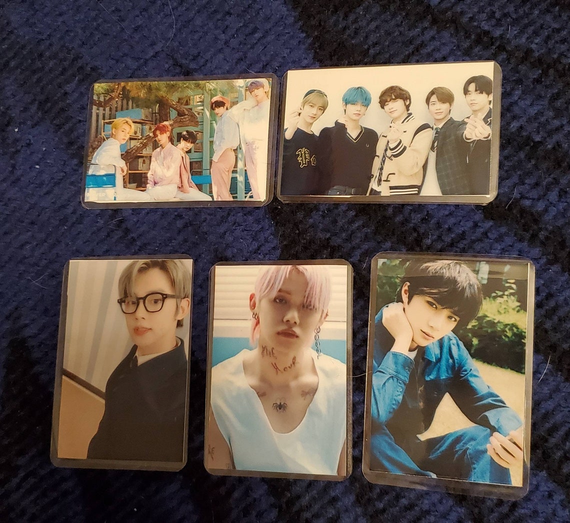 TXT Photocards TXT Photocards MOA Kpop Kpop Photocards - Etsy