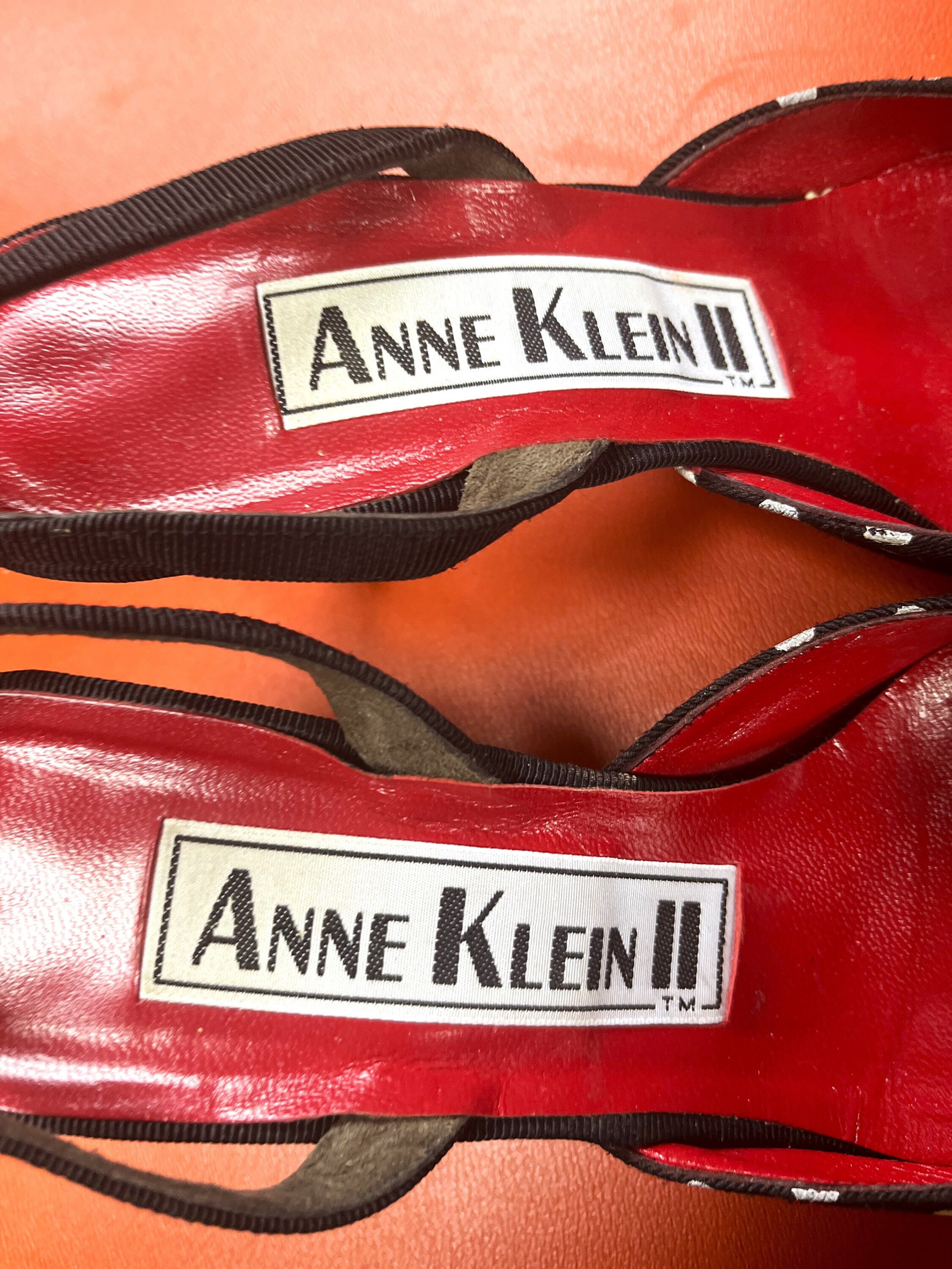 Vintage Icon Poke Dot Shoes by Anne Klein Made in Italy. Size 7M - Etsy