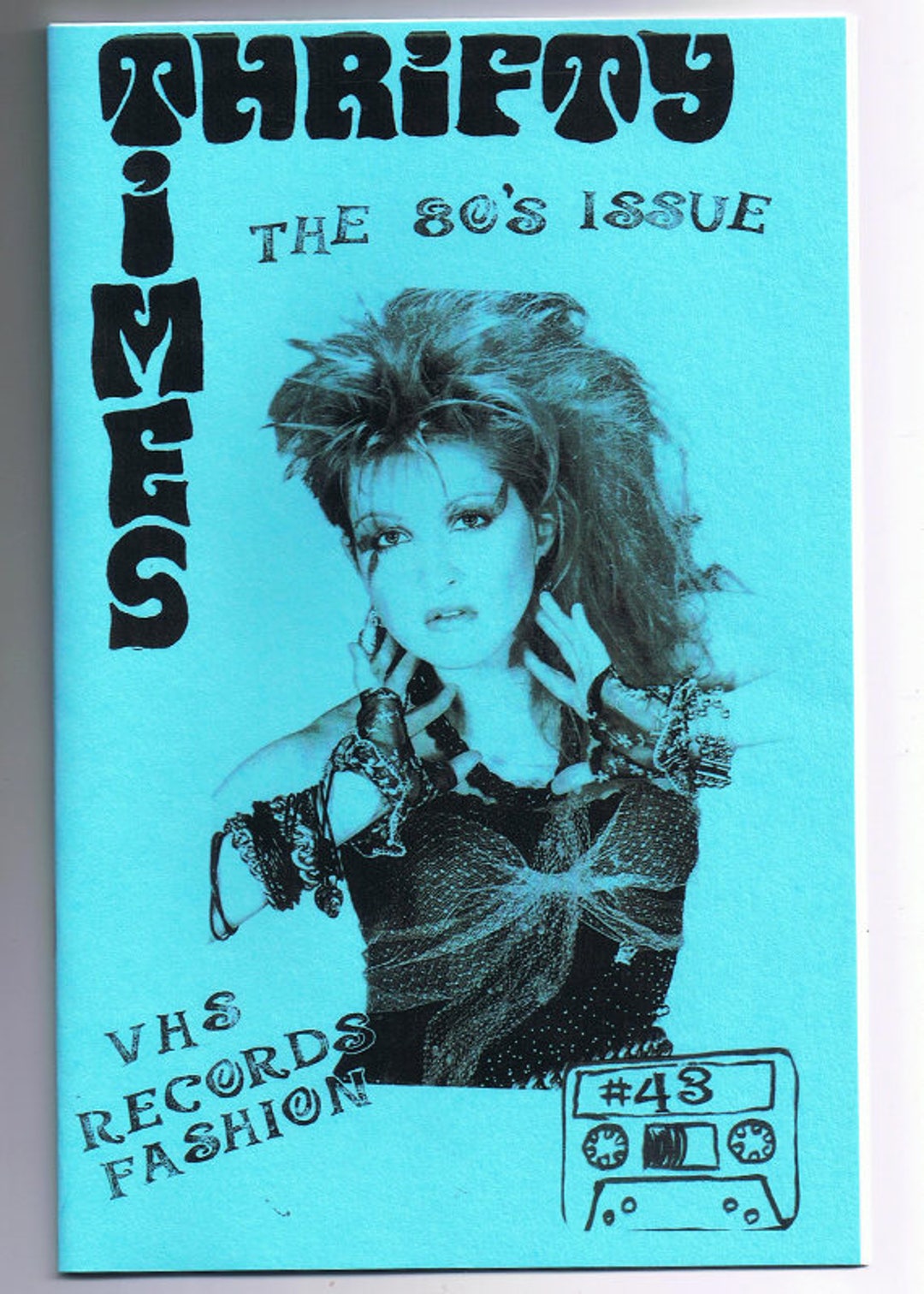 Thrifty Times 43 the 80s Issue A Zine About Thrifting - Etsy