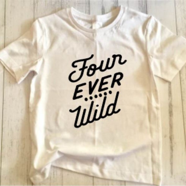 Four Ever Wild Svg - Etsy