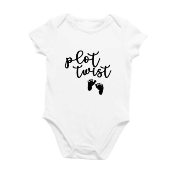 Plot Twist Baby Svg - Etsy