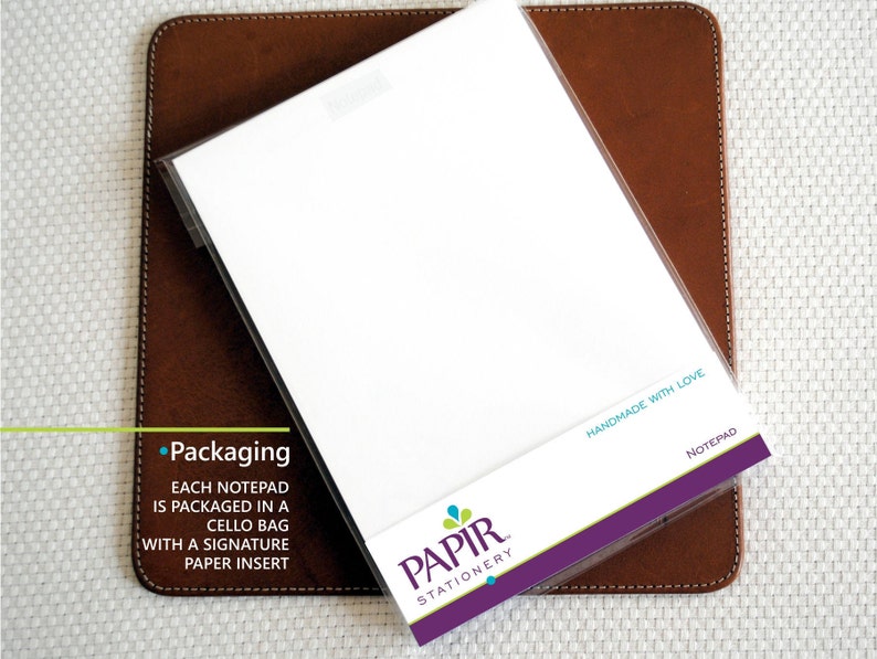 Personalized Notepad DAISIES Custom Notepad 5x7 Inches - Etsy