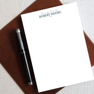 From the Desk of Stationery Set, Monogram Personalized Stationery Note ...