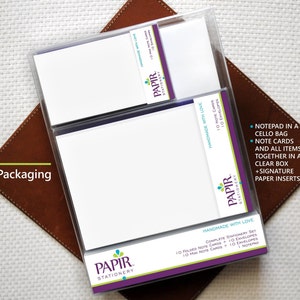Personalized Stationery With Name in Calligraphy Script, Custom ...